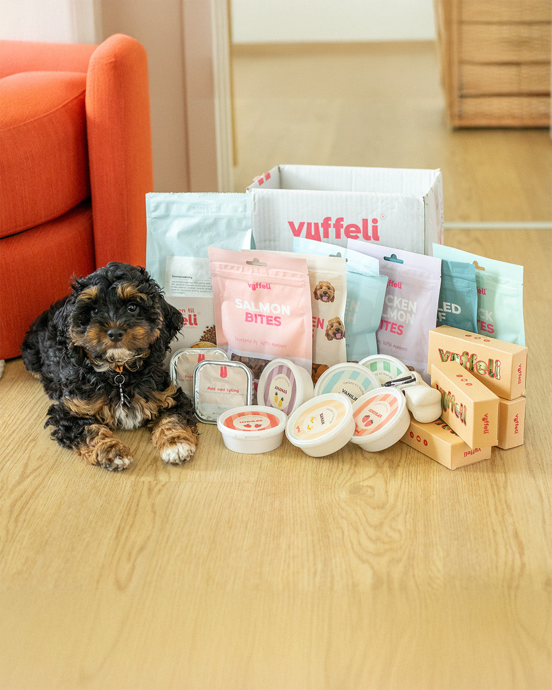 Vuffeli: Hundefoder leveret lige til din dør