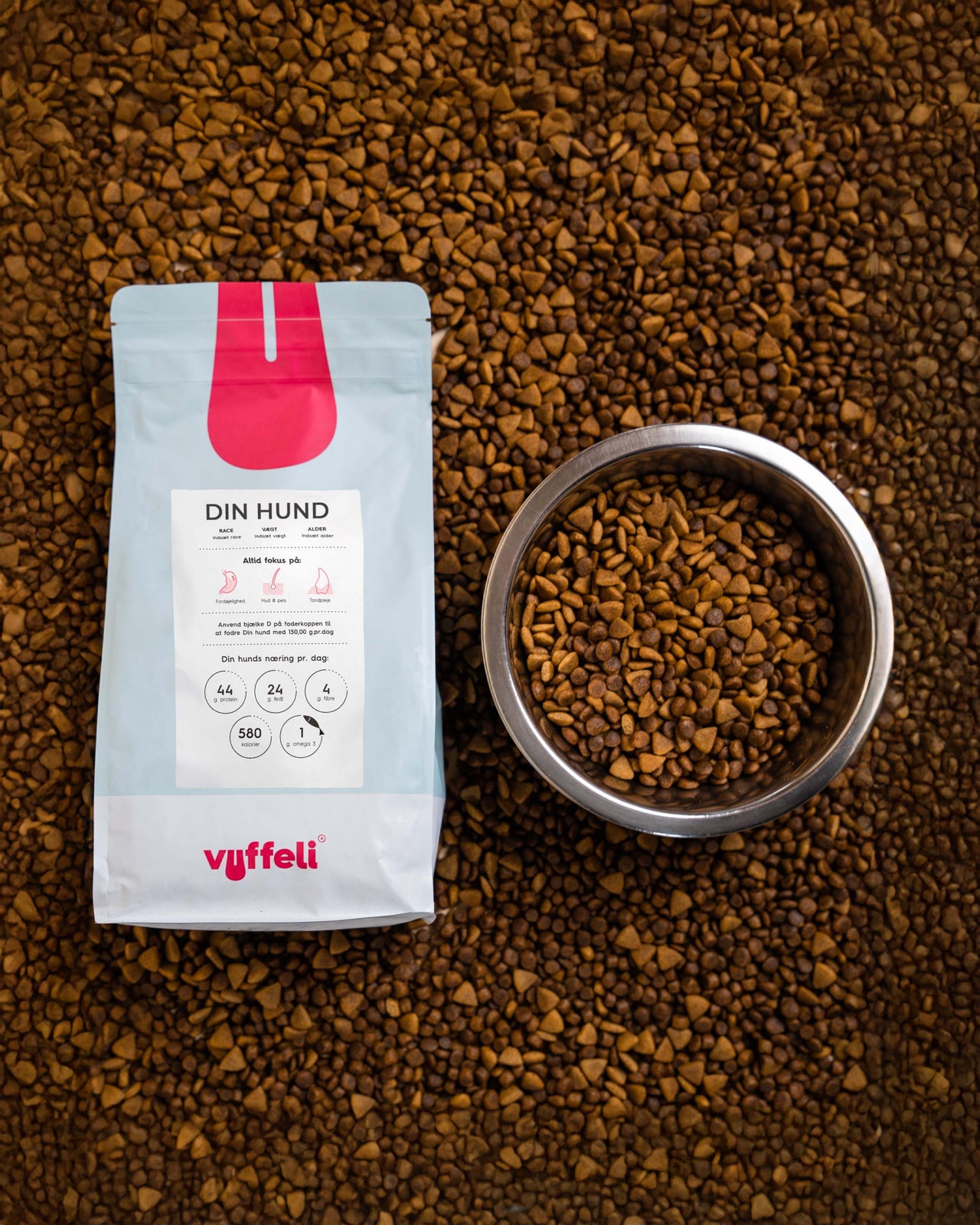 Vuffeli: Hundefoder leveret lige til din dør